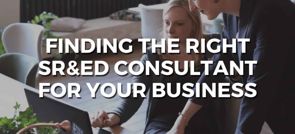 Should You Consider an SR&ED Consultant? - Easly